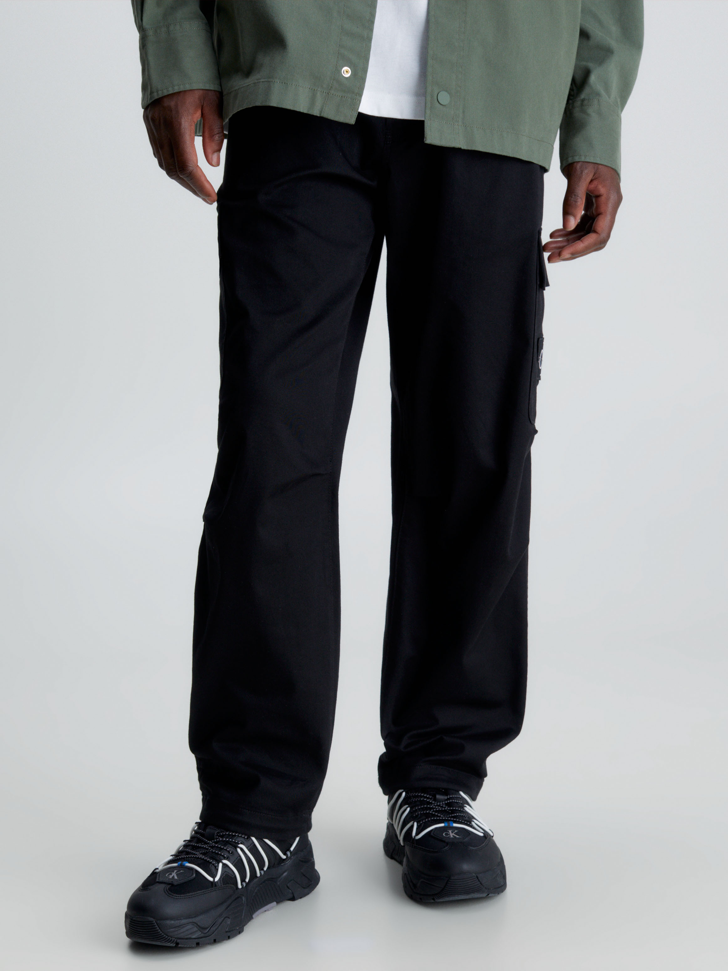 Cotton Twill Cargo Pants | Calvin Klein