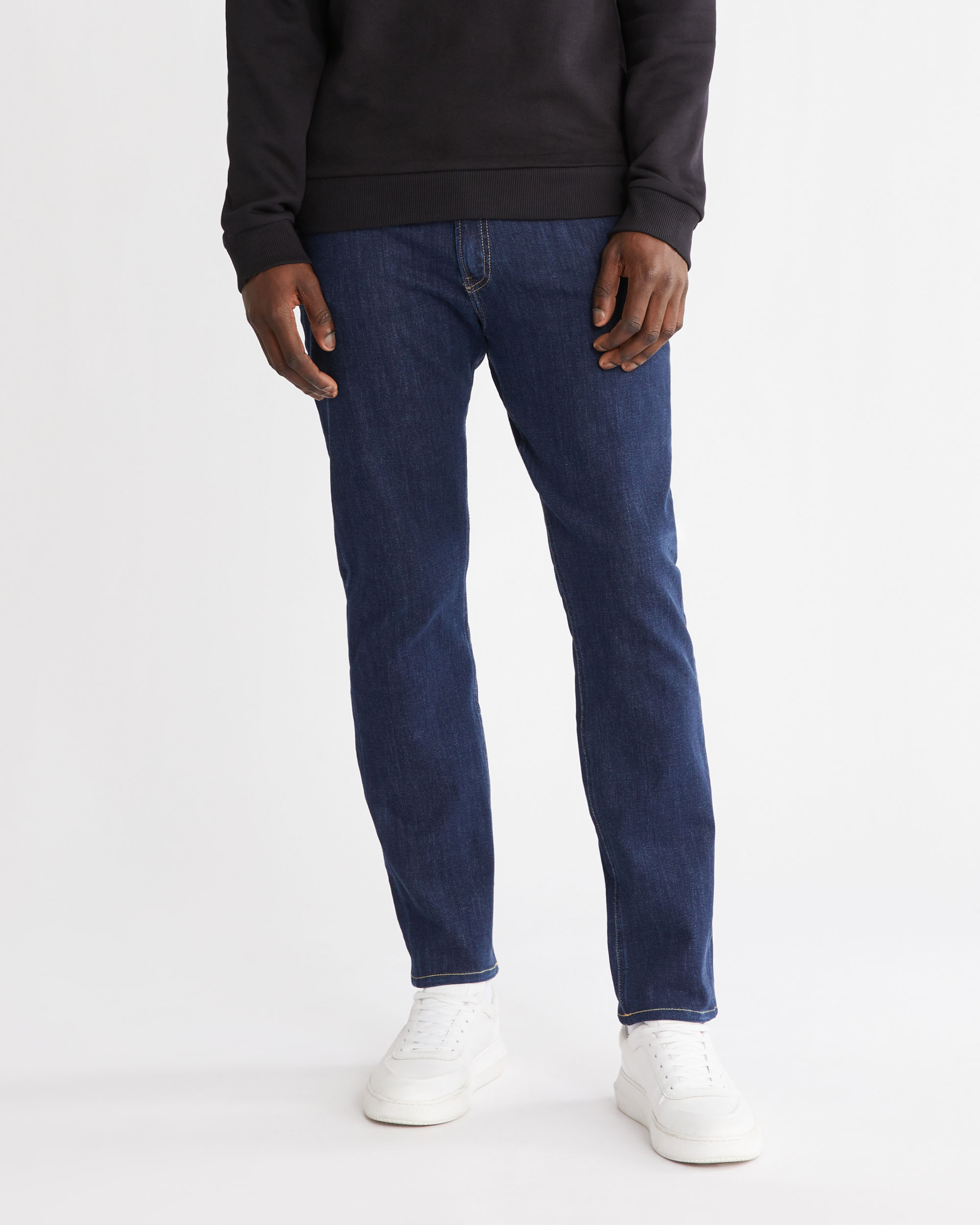 Tapered Rinse Blue Jeans | Calvin Klein