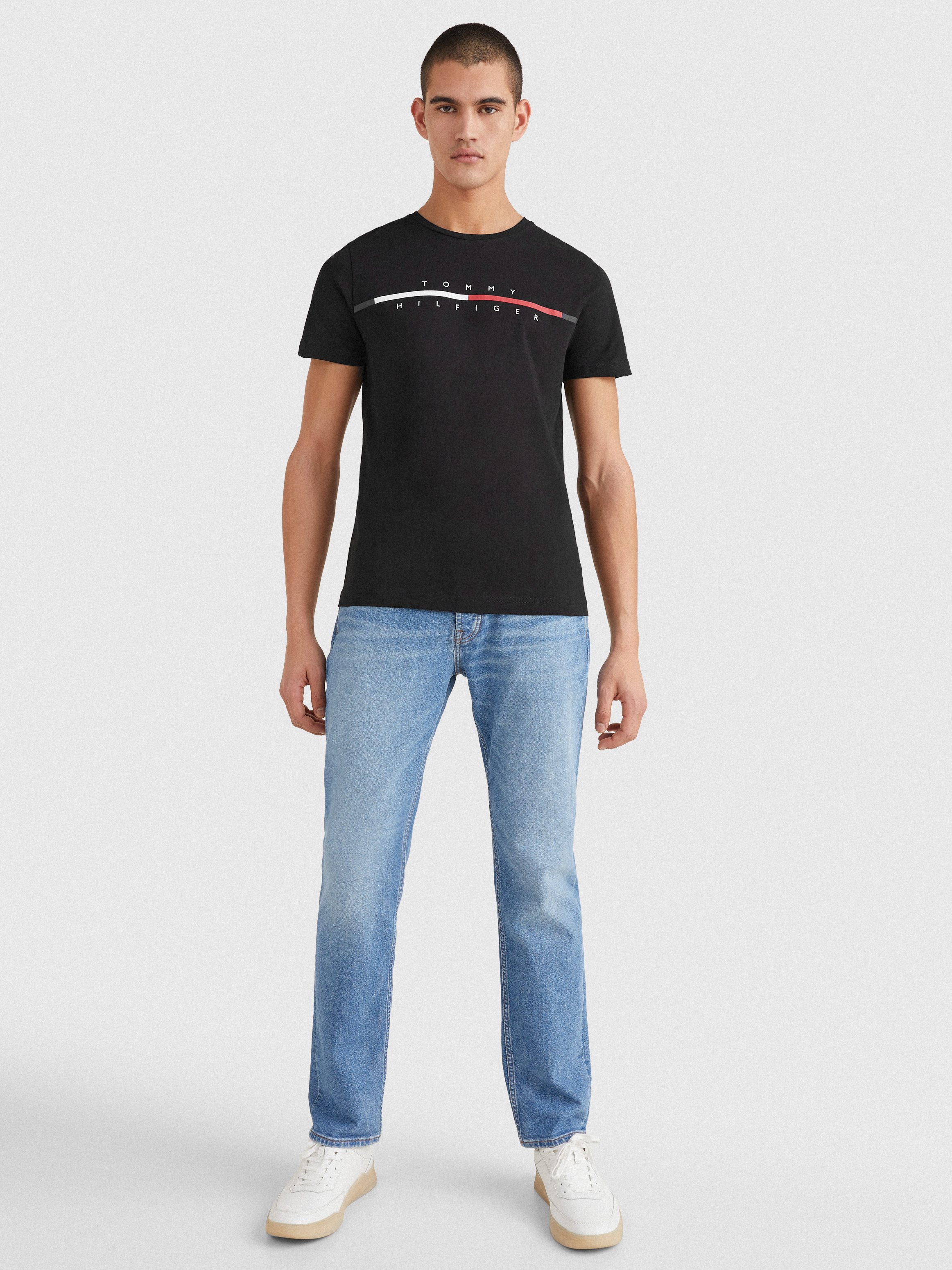 Signature Split Logo T-Shirt | T-Shirts | Tommy Hilfiger