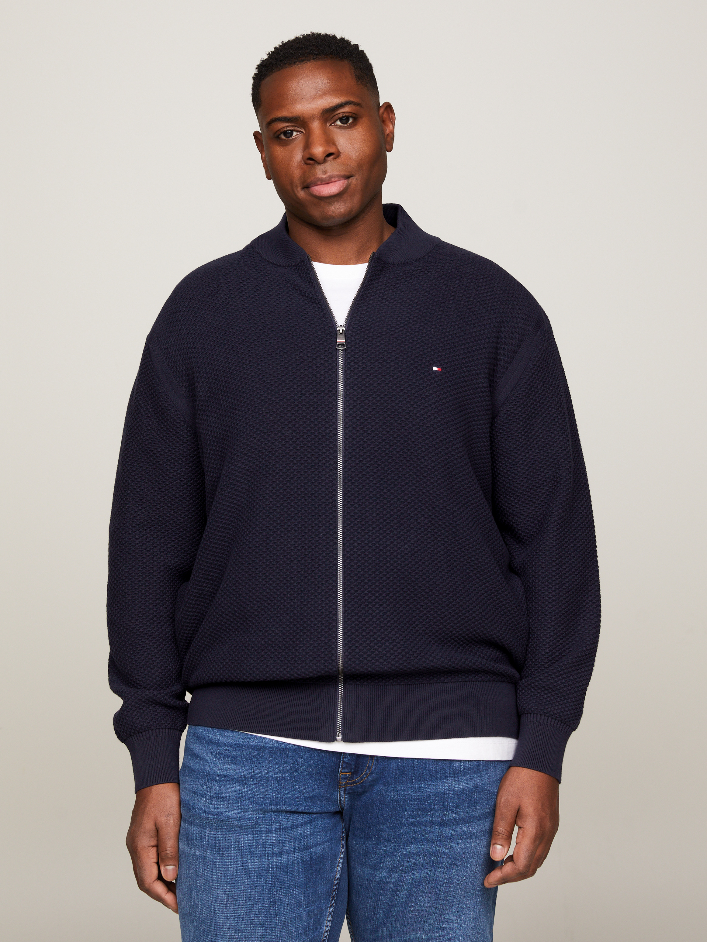 Plus Baseball Collar Zip-Thru Jumper | Coats & Jackets Plus Baseball Collar Zip-Thru Jumper | Coats & Jackets