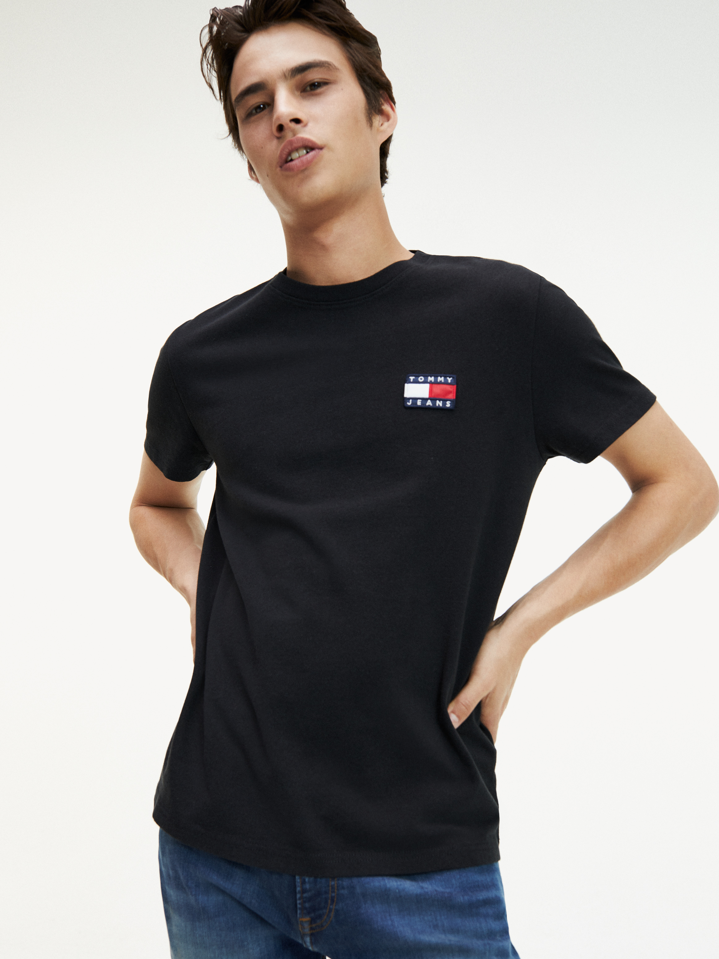 Tommy Badge Organic Cotton T-shirt | T-shirts | Tommy Hilfiger