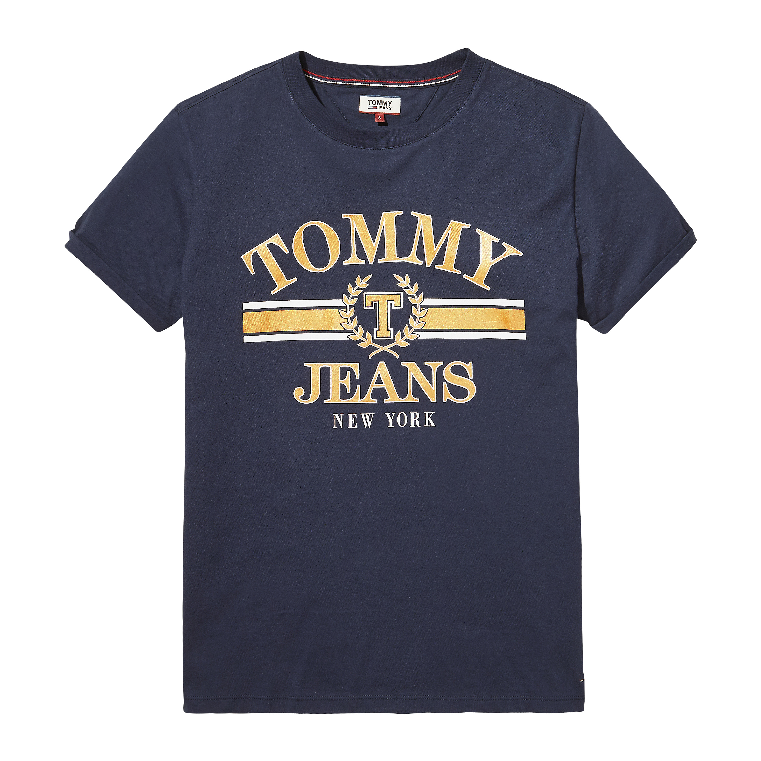 Classic College Logo Crew Neck T-Shirt