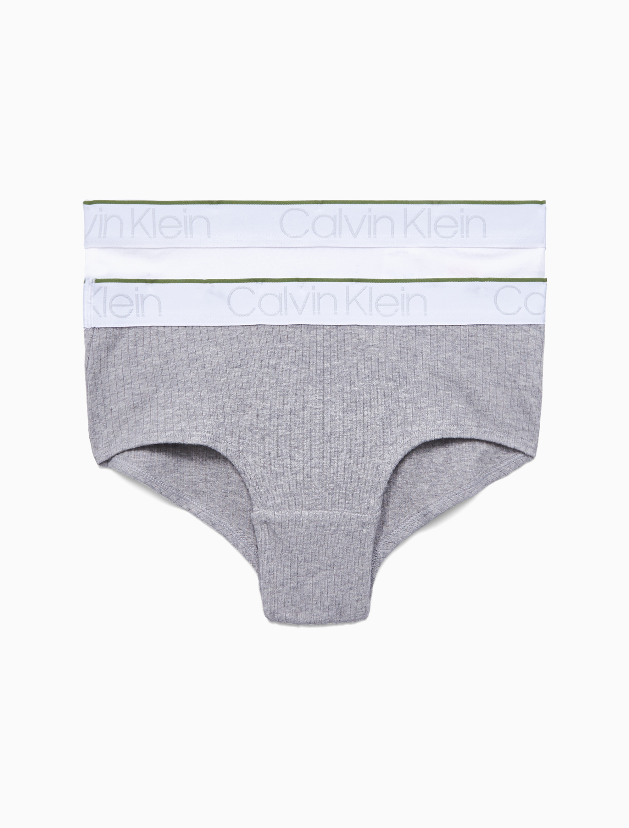 Girls Ck Rib 2 Pack Shorty | Brief | Calvin Klein